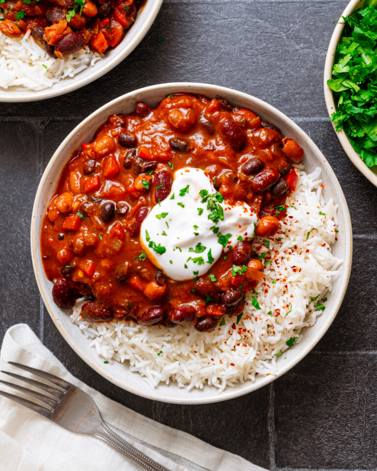 Smoky Three Bean Chilli - All Veg Considered
